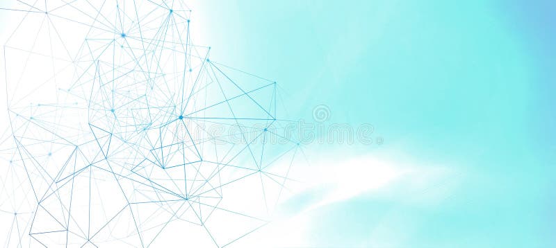 Abstract Network Engineering Concept Banner Stock Illustration ...
