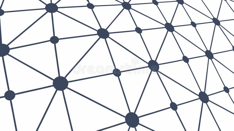 Abstract Network Grid Connected Dots Technology Background Vector Design Generative AI Stock ...