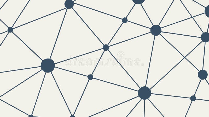 Abstract Network Grid Connected Dots Technology Background Vector Design Generative AI Stock ...
