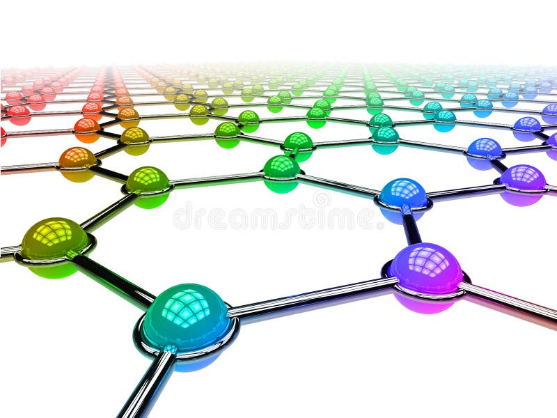 Abstract Technology Connections Network System Stock Vector ...