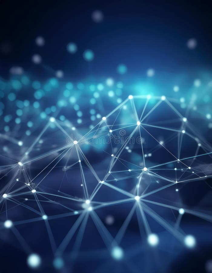 Abstract Network Information Web Science Technology Data Center Fiber ...