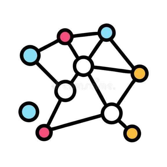 Abstract Network Molecule Structure, Connection and Science Art, Vector ...