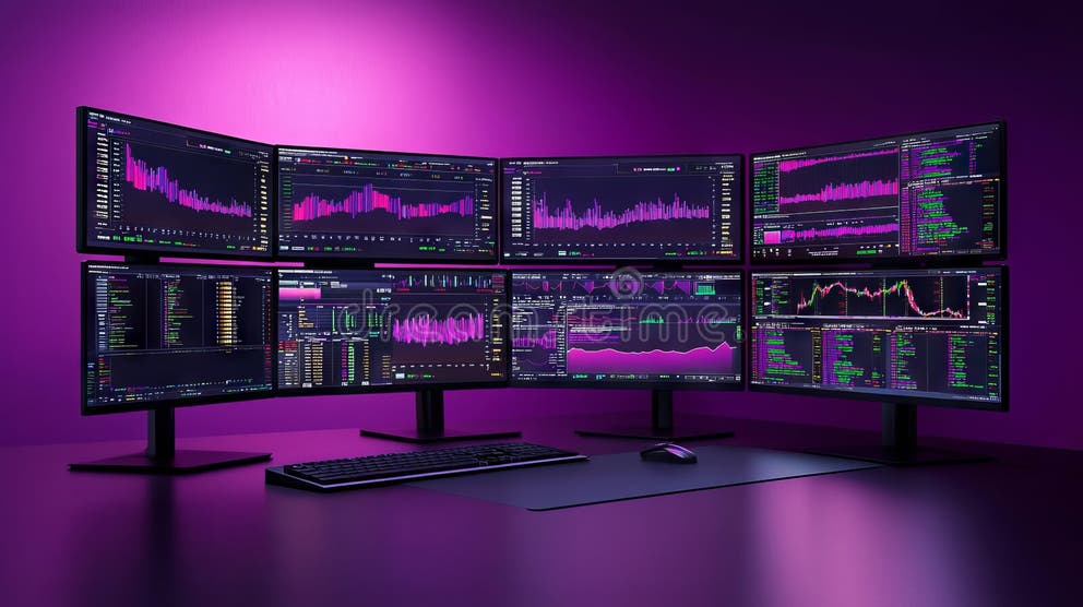 An Abstract Network Monitoring Dashboard with Graphs, Real-time Data ...
