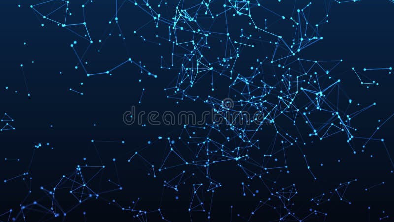 Abstract Network Moving Background. Stock Video - Video of graphic ...