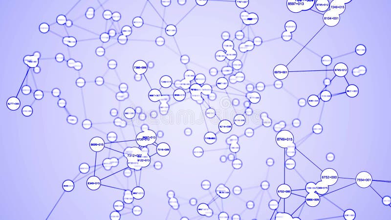 Abstract Digital Tunnel Artificial Intelligence Neural Network Stock ...