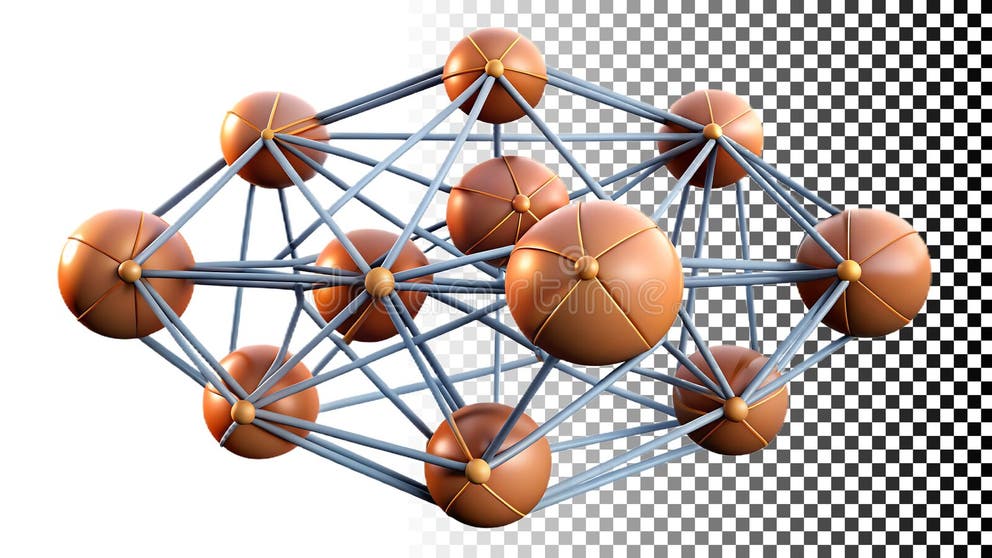 Abstract Network Structure Connection Nodes Technology System Png ...