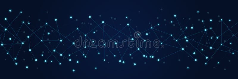 Abstract Network Technology Geometric Dots. Network Clipart. Connecting Dots and Lines. Global ...