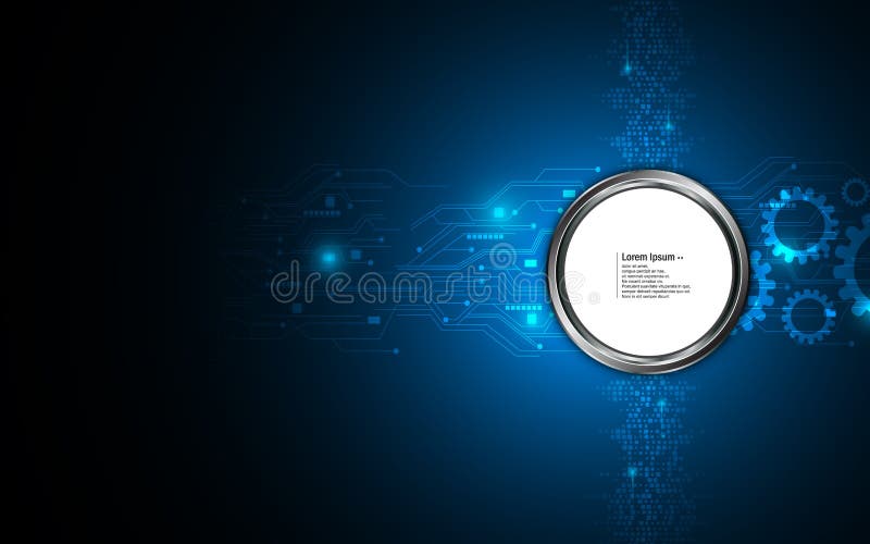Abstract Networking Digital Hi Tech Innovation Concept Background Stock Vector - Illustration of ...