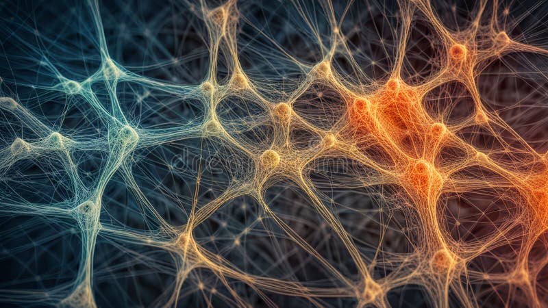 Abstract Neural Network Ai Generated Stock Image Image Of Abstract Dynamic 328554987