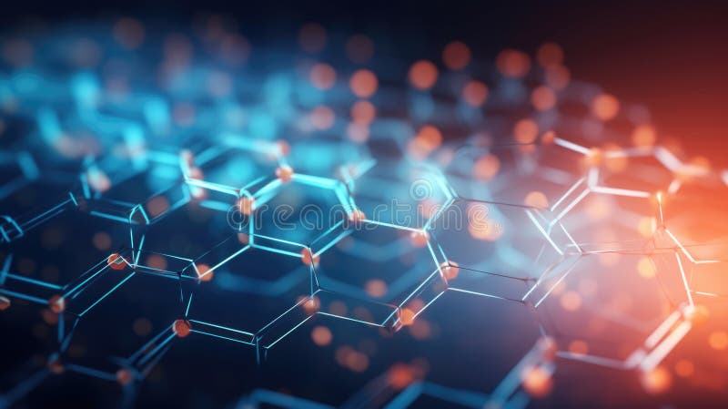 Abstract Neural Network Background, Lines Connected by Bright Dots ... Abstract Neural Network Background, Lines Connected by Bright Dots ...