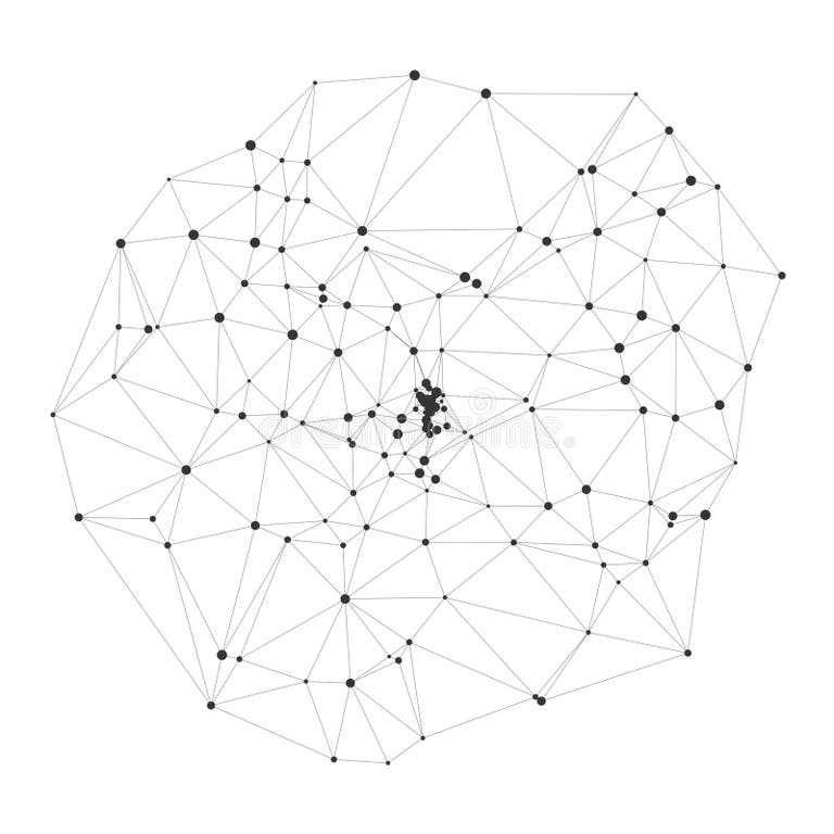 Neural Network Brain Cell Connections Stock Illustrations – 312 Neural ...