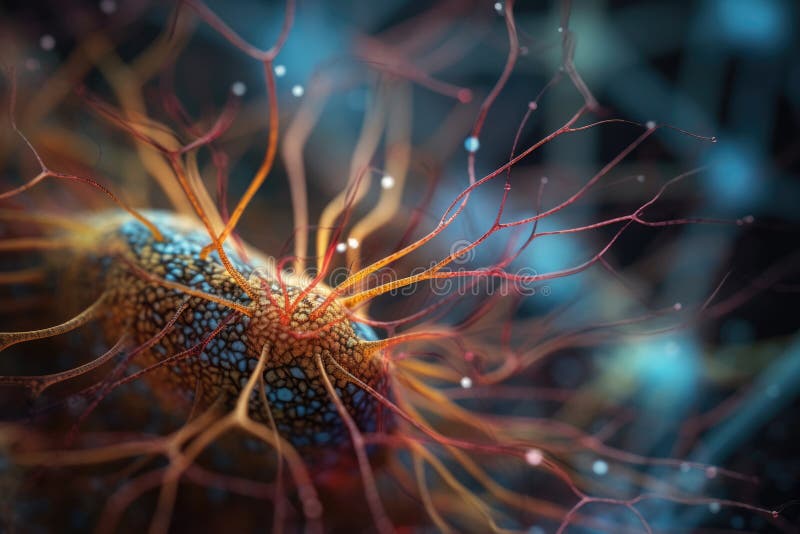 Abstract Neuron Cell Science Illustration Cell Health Science ...