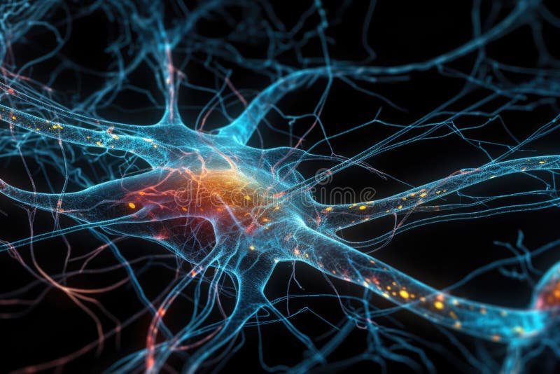 Abstract Neuron Cell Science Illustration Cell Health Science ...