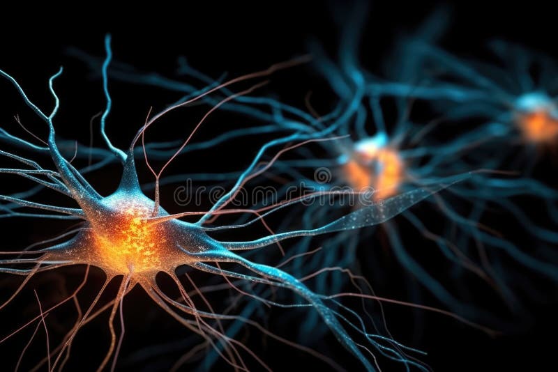 Abstract Neuron Cell Science Illustration Cell Health Science ...