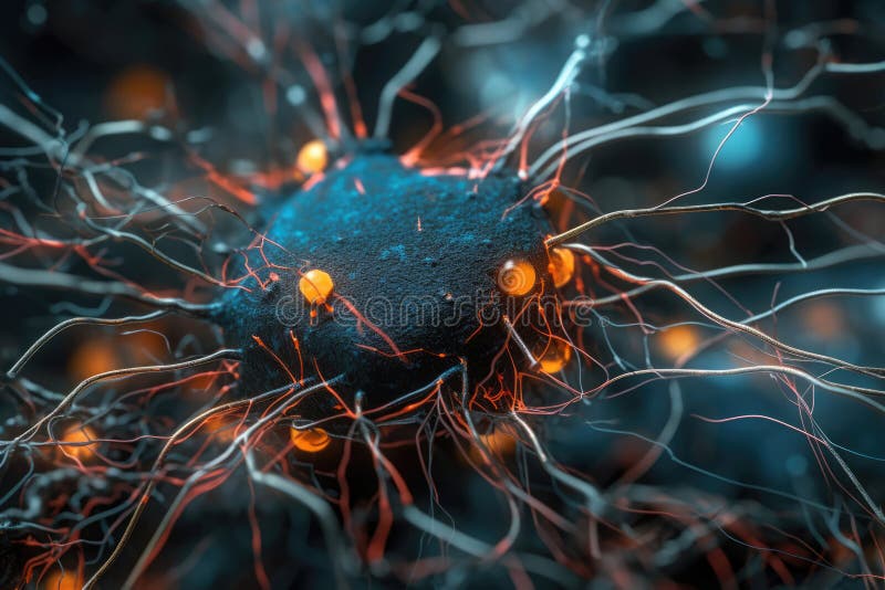 Abstract Neuron Cell Science Illustration Cell Health Science ...