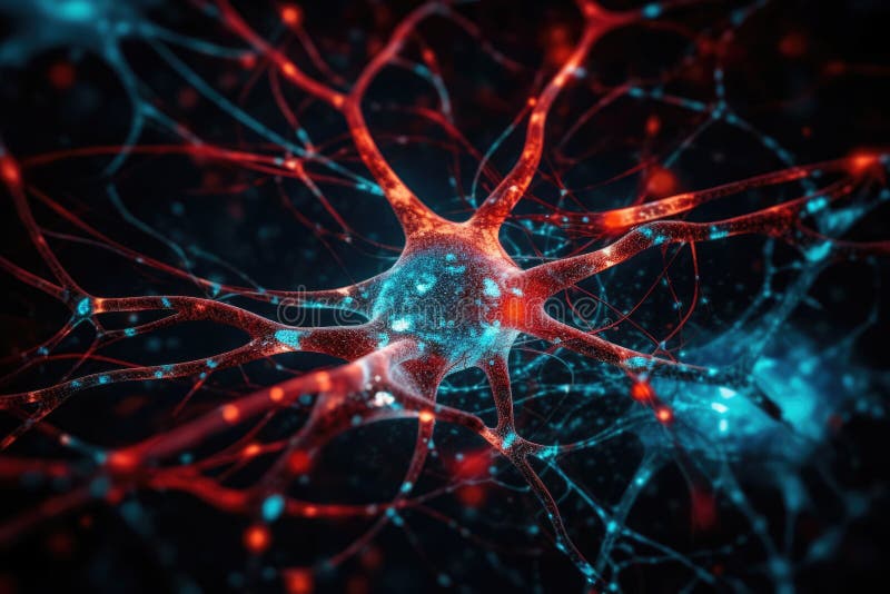 Abstract Neuron Cell Science Illustration Cell Health Science ...