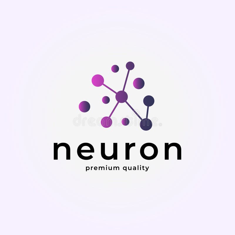 Abstract Neuron Logo for Medical Idea Design, Brain Icon Illustration ...