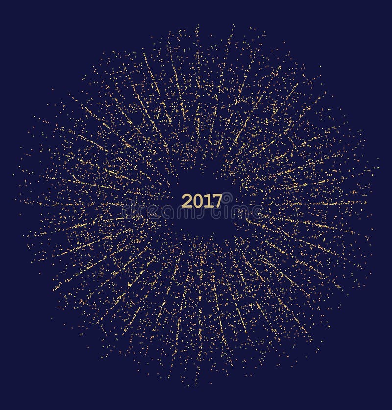 Abstract New Year Card Background Stock Vector - Illustration of flash ...