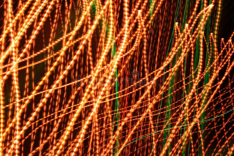 Abstract Night Lights Effect Background Stock Photo - Image of surface ...