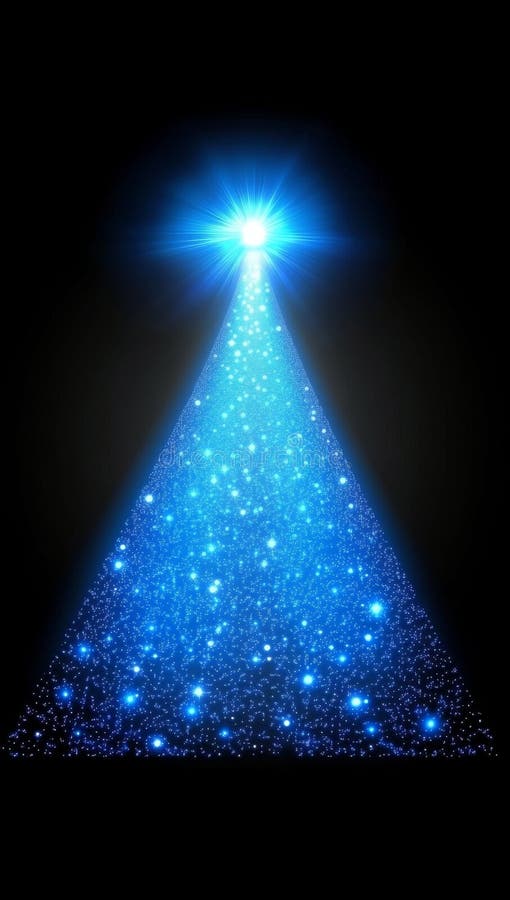 Abstract Night Time Design Element Featuring a Curved Road with ...