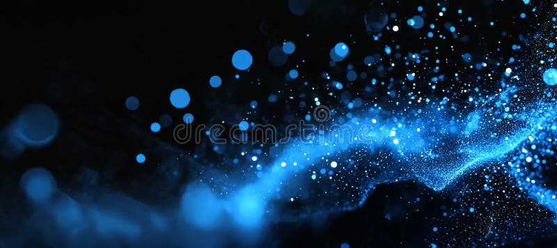Abstract Noise Effect Design with Dark Blue Grain Texture Background ...