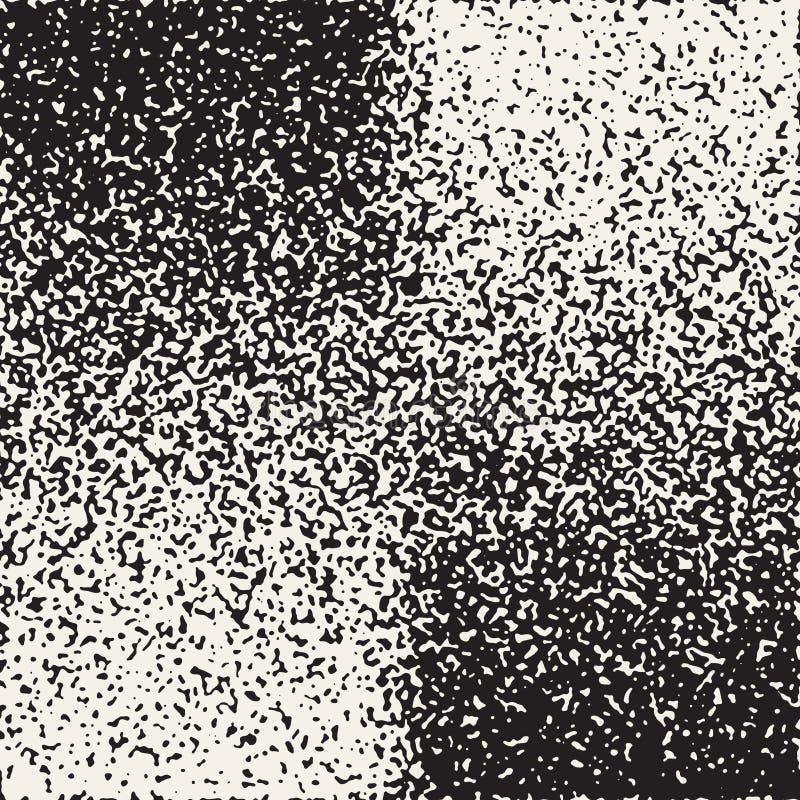 Abstract Noisy Textured Geometric Shapes Background. Vector Seamless ...