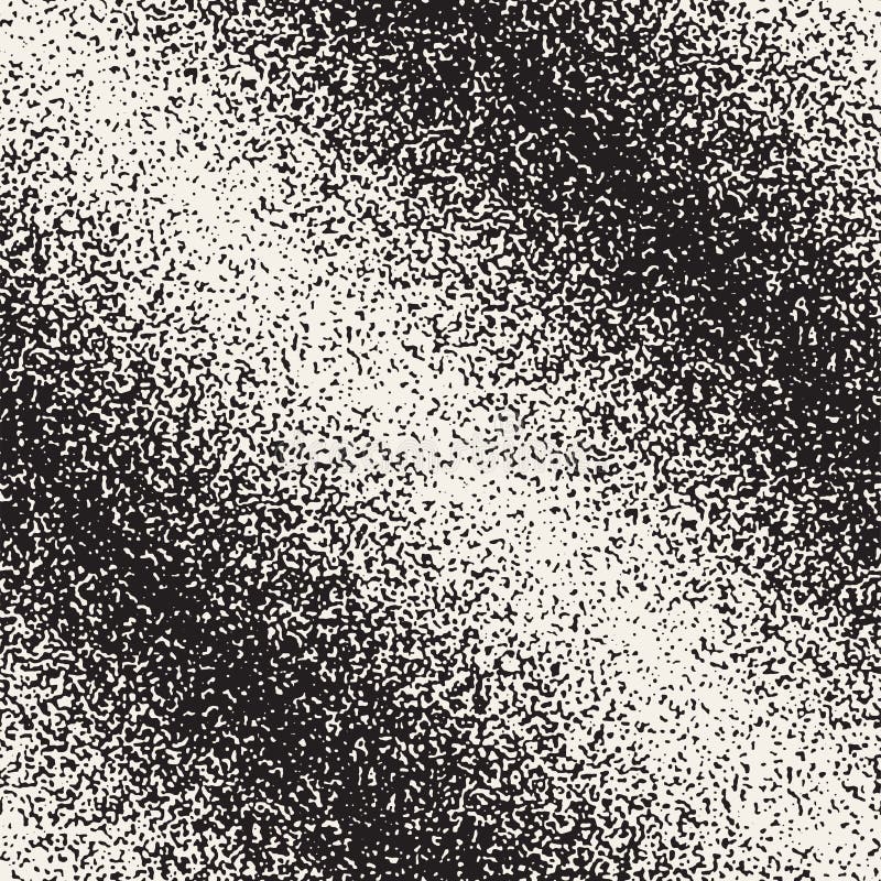 Abstract Noisy Textured Geometric Shapes Background. Vector Seamless ...