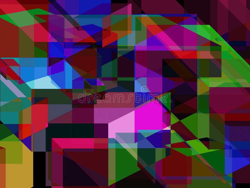 Abstract Non-ai Geometric Gradient Pattern Illustration Background ...