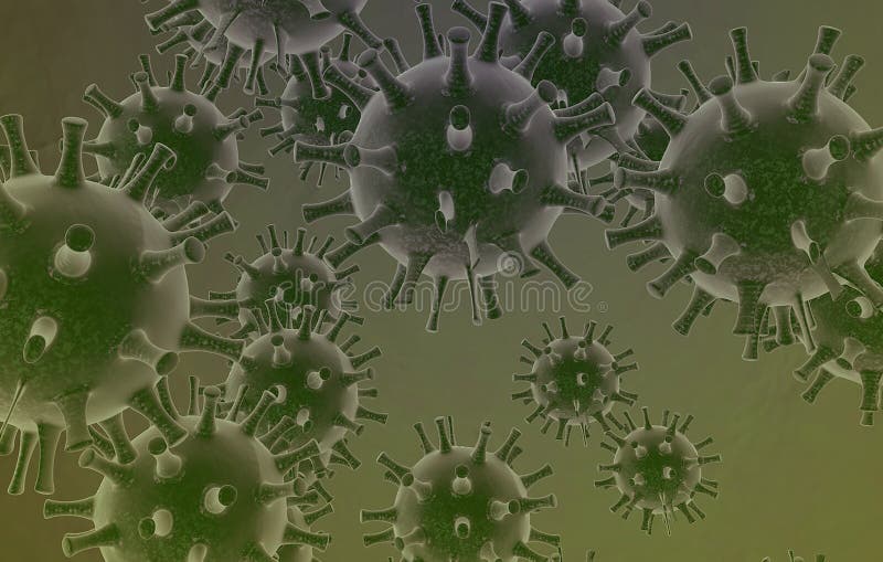 Abstract Non-ai Geometric Gradient Virus Illustration Background Screen ...