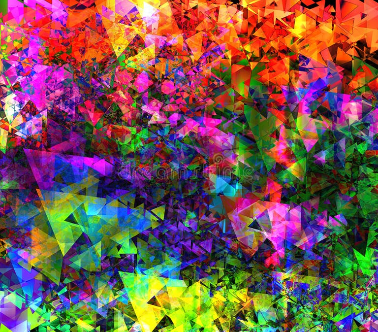 Abstract Non-ai Random Overlapping Polygon Effect Graphic Illustration ...