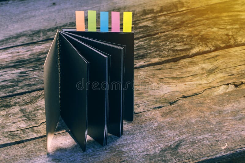 Abstract Notebook with Colors Note Tab. Notebook with Colors Not Stock ...