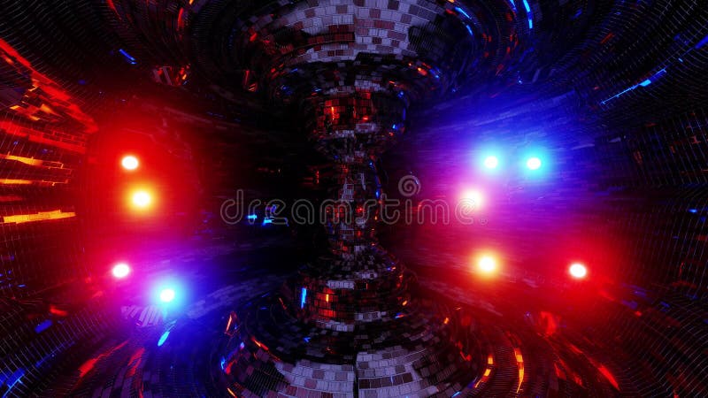 3d Illustration of Nuclear Reactor. 360 Degree View. Stock Footage ...