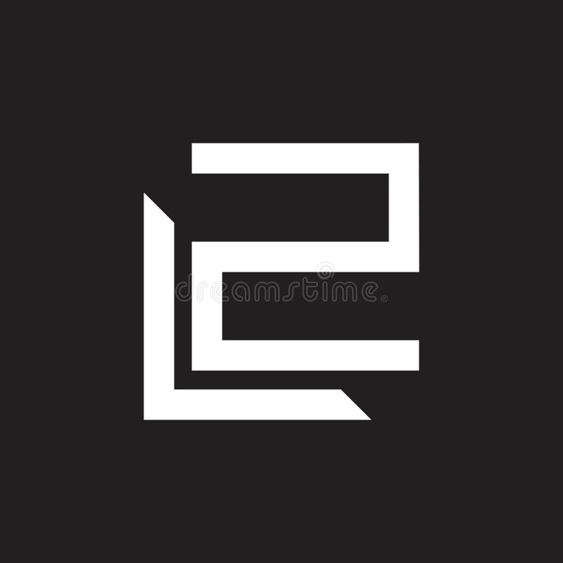 Abstract Number 2 Geometric Arrow Logo Vector Stock Vector ...