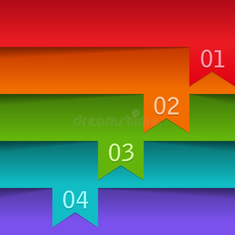 Abstract number line. stock vector. Illustration of creative - 27552715