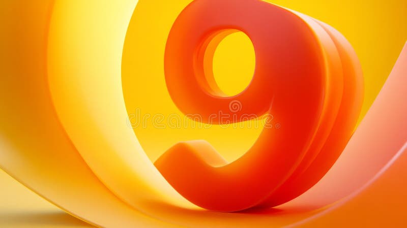 Abstract Number Paper Infographic Element. Stock Vector - Illustration ...