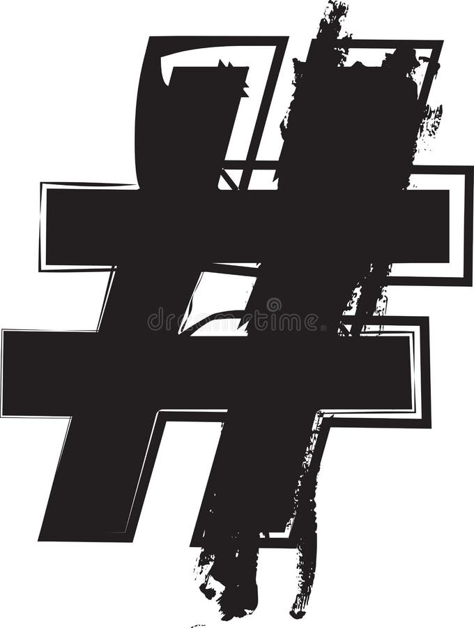 Abstract number Symbol stock vector. Illustration of punctuation ...