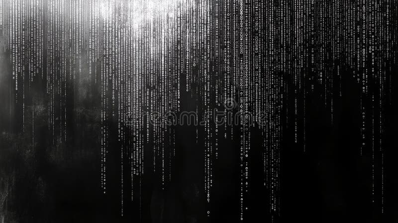 Abstract Numbers Matrix Background Binary Code Coding And Programming 1218