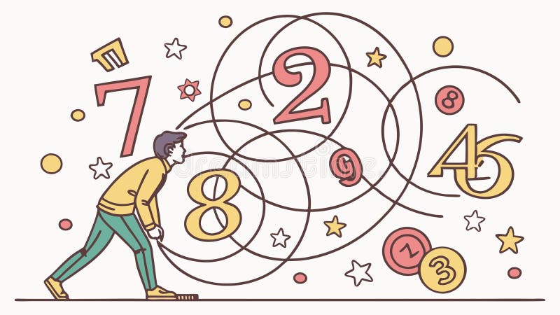 Abstract Numbers, Stars and Shapes, Data Points, Vector Design ...