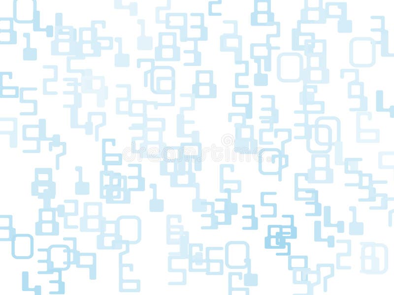 Abstract Numeric Background Stock Illustration - Illustration of ...