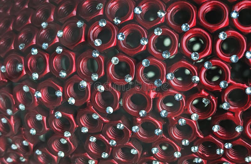 Abstract nut metal texture stock photo. Image of metallic - 376600144