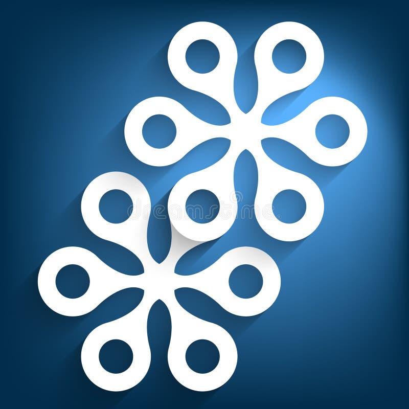 Abstract Object with Shadow Stock Vector - Illustration of shadow ...