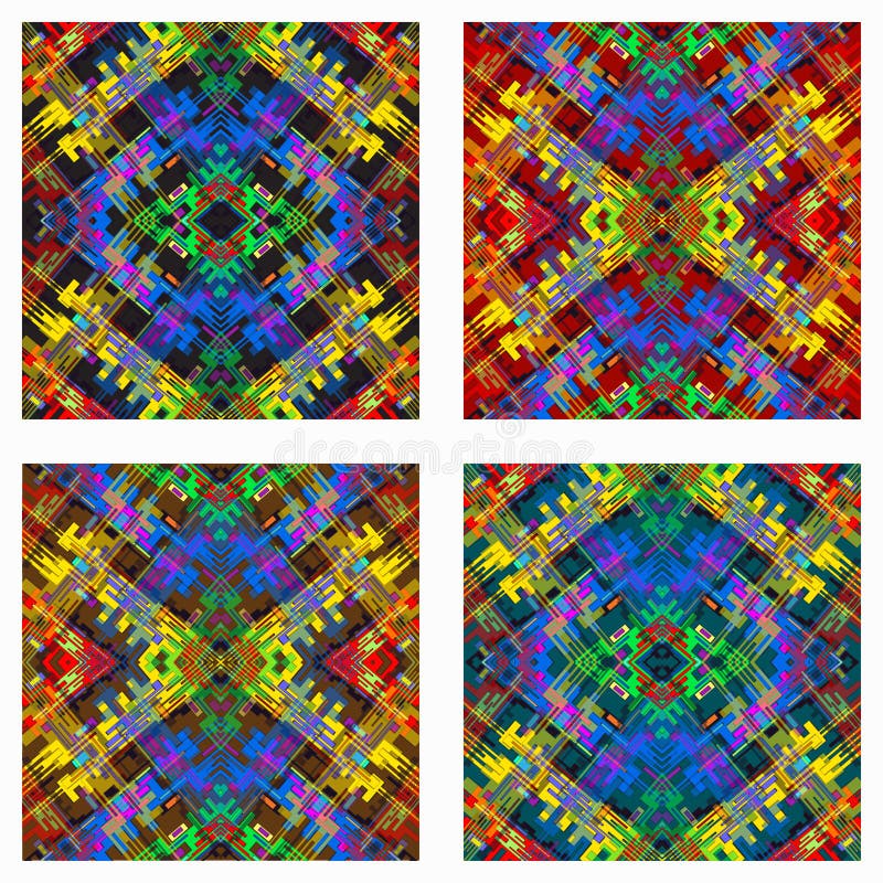 Abstract Objects Colorful Background Vector Illustration Wallpaper ...