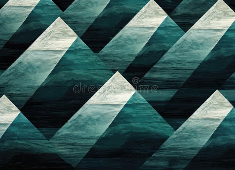 Abstract Ocean Background with Geometry Shapes and Water Waves ...