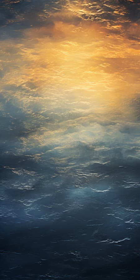 Abstract Ocean Image with Photorealistic Rendering and Hyper-realistic ...
