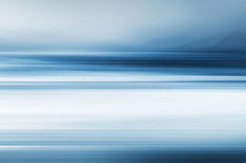 Abstract Ocean Surface, Motion and Color Gradients, Calm Blue and White ...