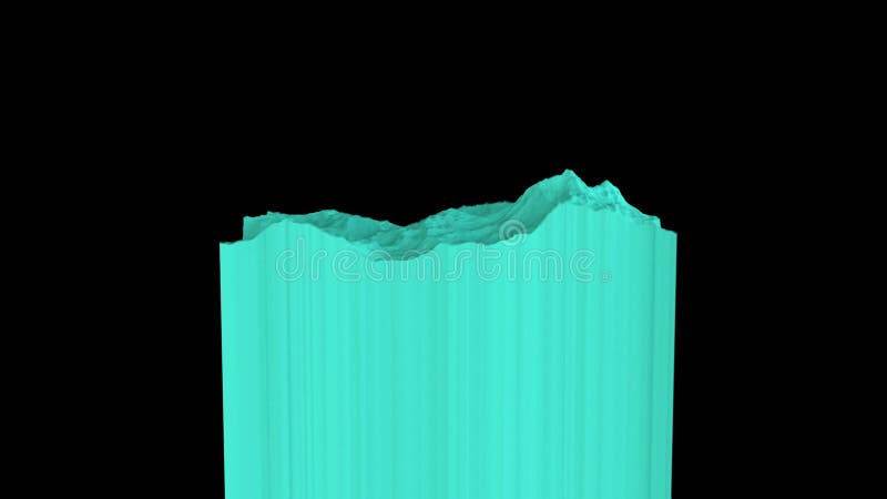 Abstract Ocean Wave Animation. Stock Video - Video of digital, abstract ...