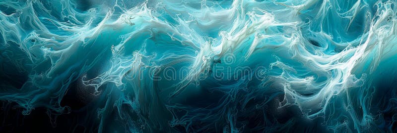 Abstract Ocean Wave Patterns Capture the Beauty and Power of Ocean ...