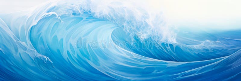 Abstract Ocean Wave Patterns Capture the Beauty and Power of Ocean ...