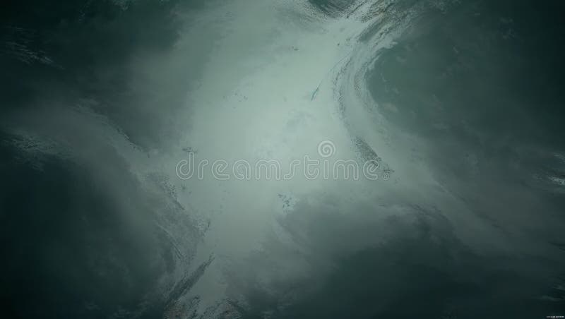 Abstract Ocean Waves with Central Void Stock Illustration ...