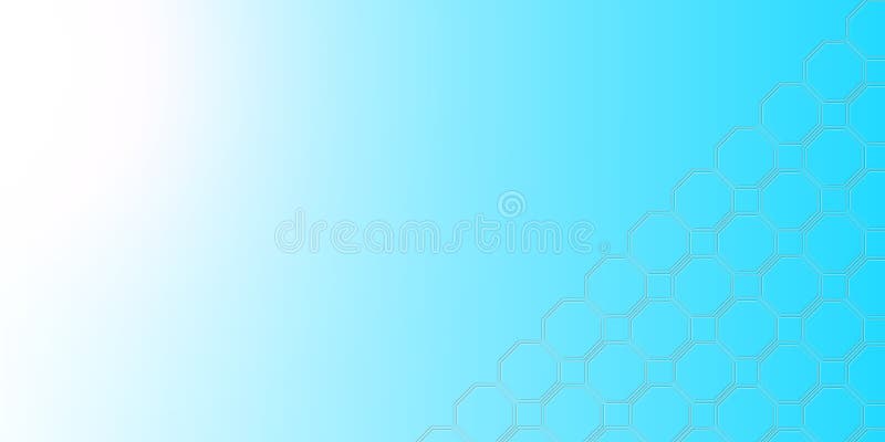 Abstract Octagon Blue Gradient Background with Sunlight for Tex Stock ...